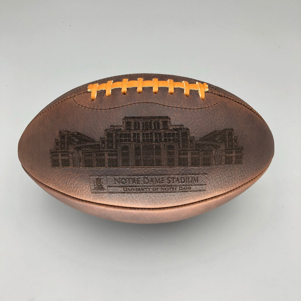 Notre Dame Stadium - Ballpark Blueprints® – Leather Head Sports