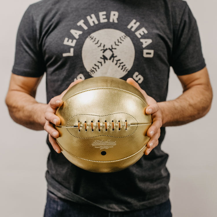 Gold Basketball – Leather Head Sports