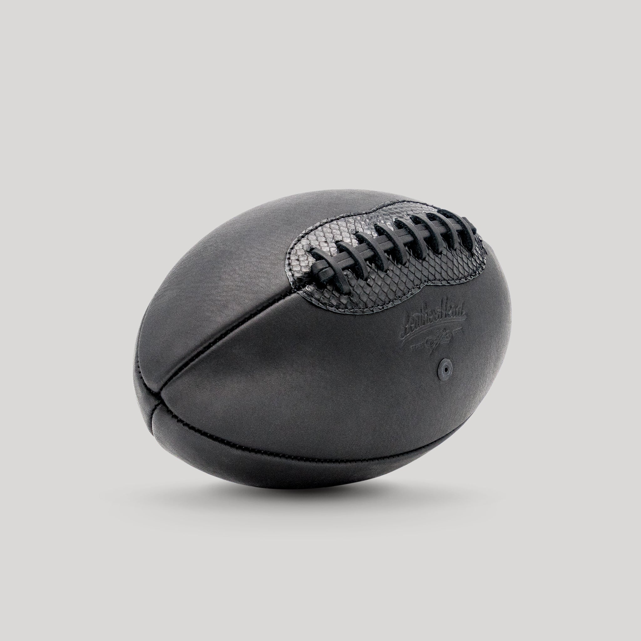 Onyx Football with Python Accent – Leather Head Sports