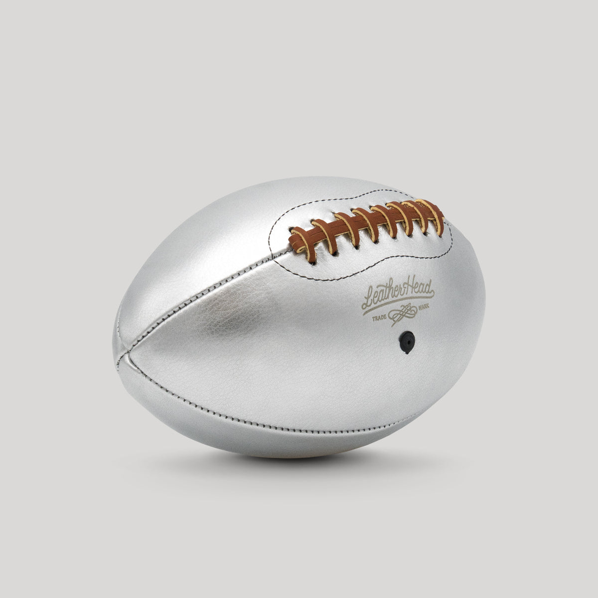 Pro Series Silver Football – Leather Head Sports